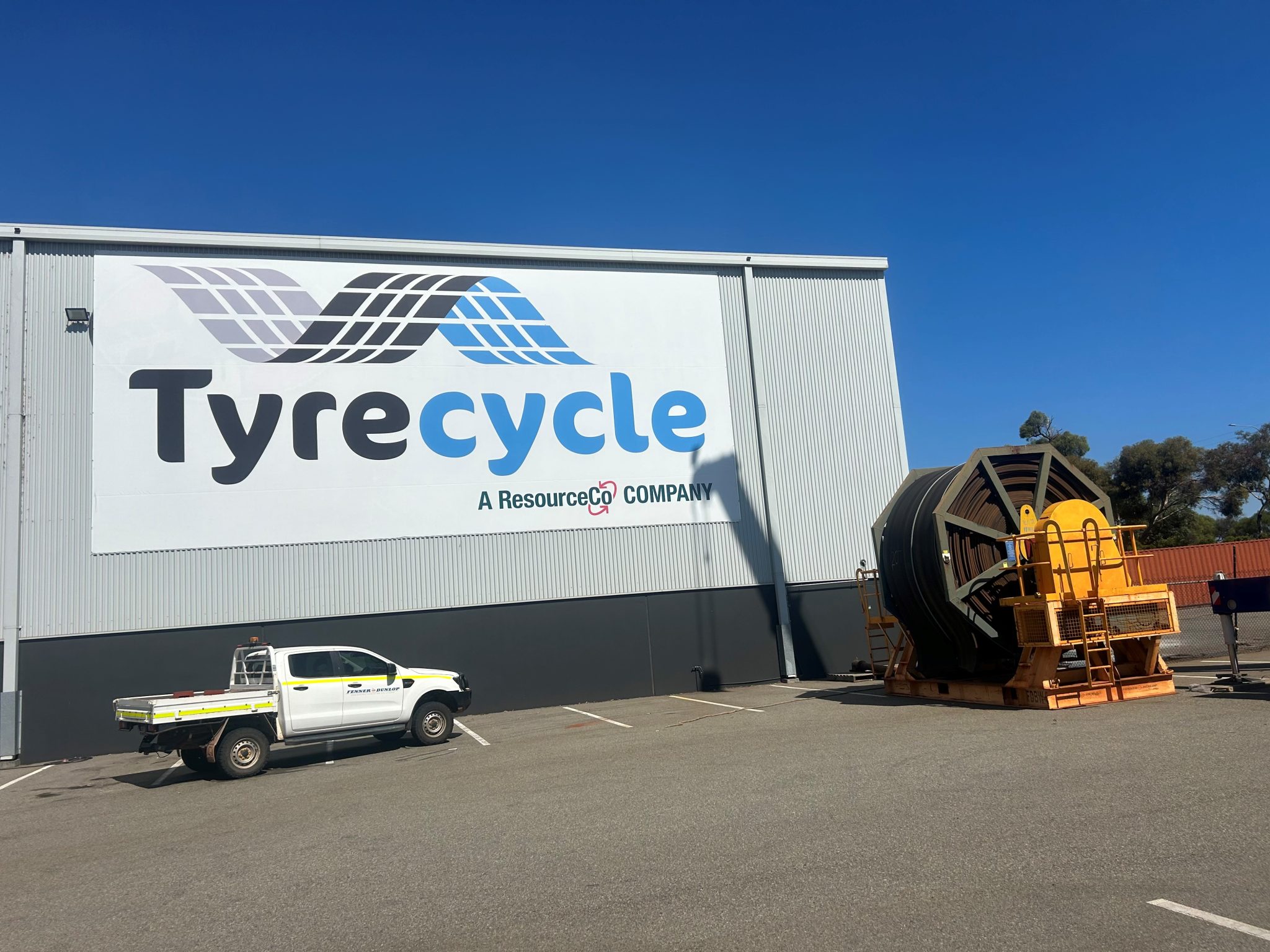 Tyrecycle tackling mining conveyor belt waste - ResourceCo